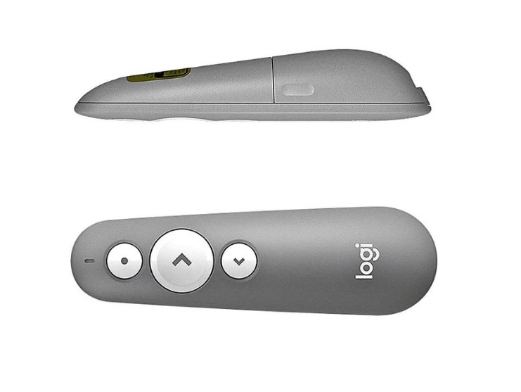 Bút trình chiếu Logitech R500s Mid Grey Bluetooth chính hãng (910-006522)