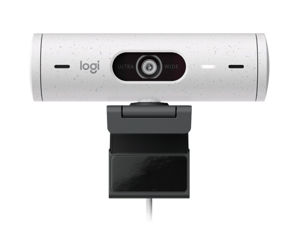 Webcam Logitech Brio 500 Full HD 1080P USB-C màu trắng Off White (960 ...
